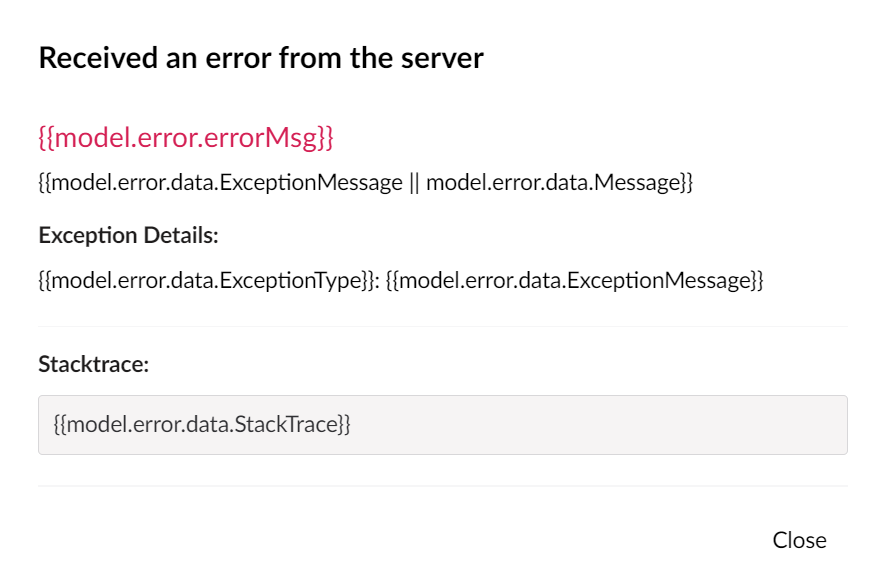 An error was received from the server · Issue #14367 · umbraco/Umbraco-CMS · GitHub