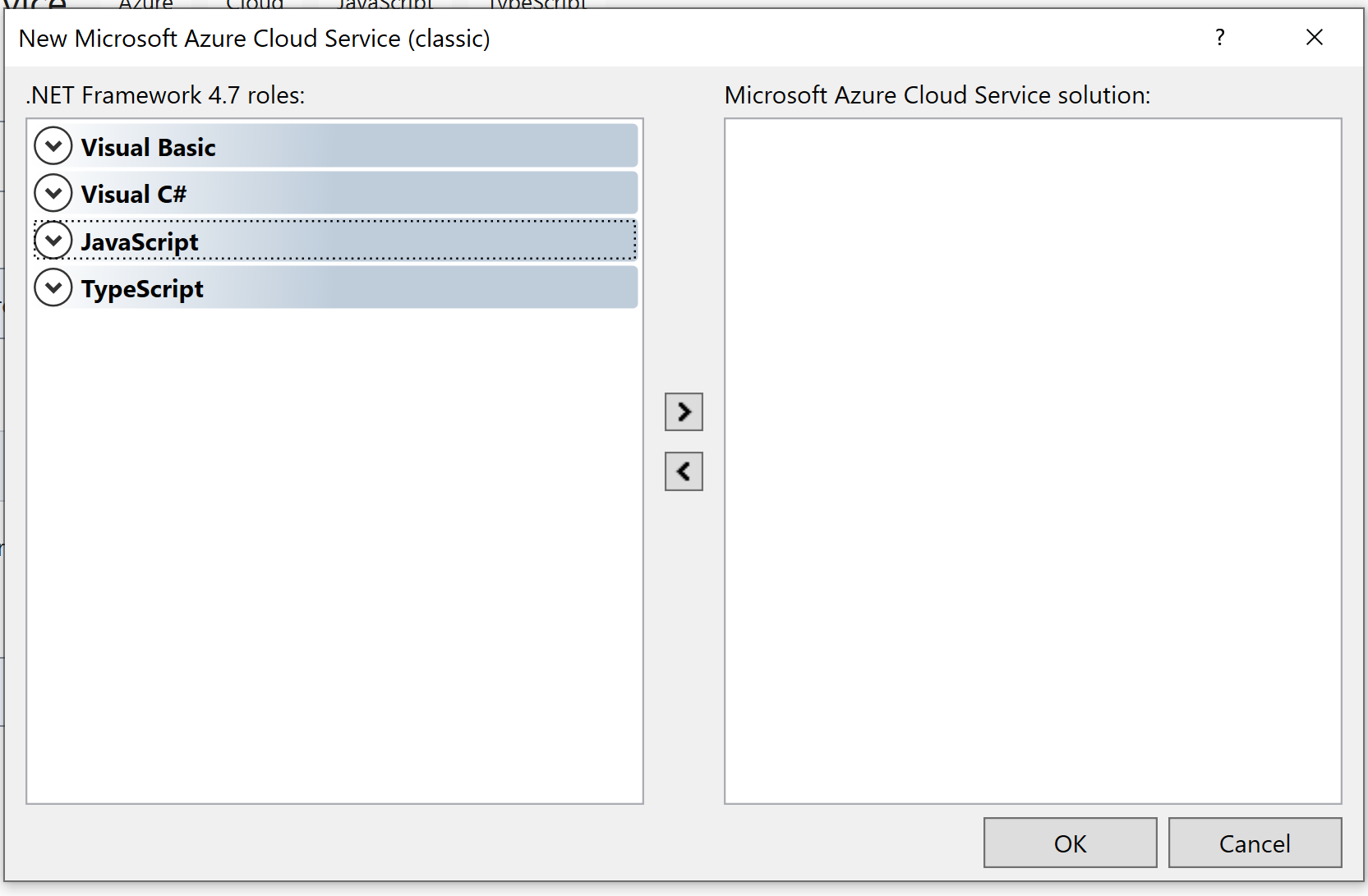 Does Visual Studio 2019 support Python when create Cloud Service? · Issue #57025 · MicrosoftDocs ...