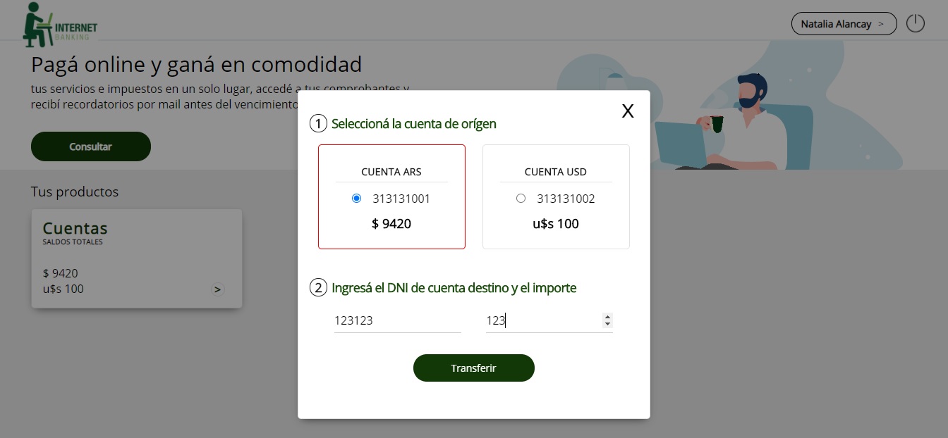 GitHub - Natalia2612/onlinebanking