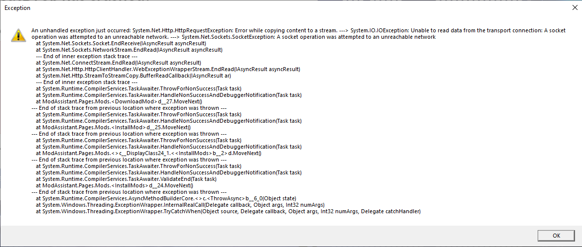 Some Mods Install, but NONE show in game · Issue #197 · bsmg/ModAssistant · GitHub