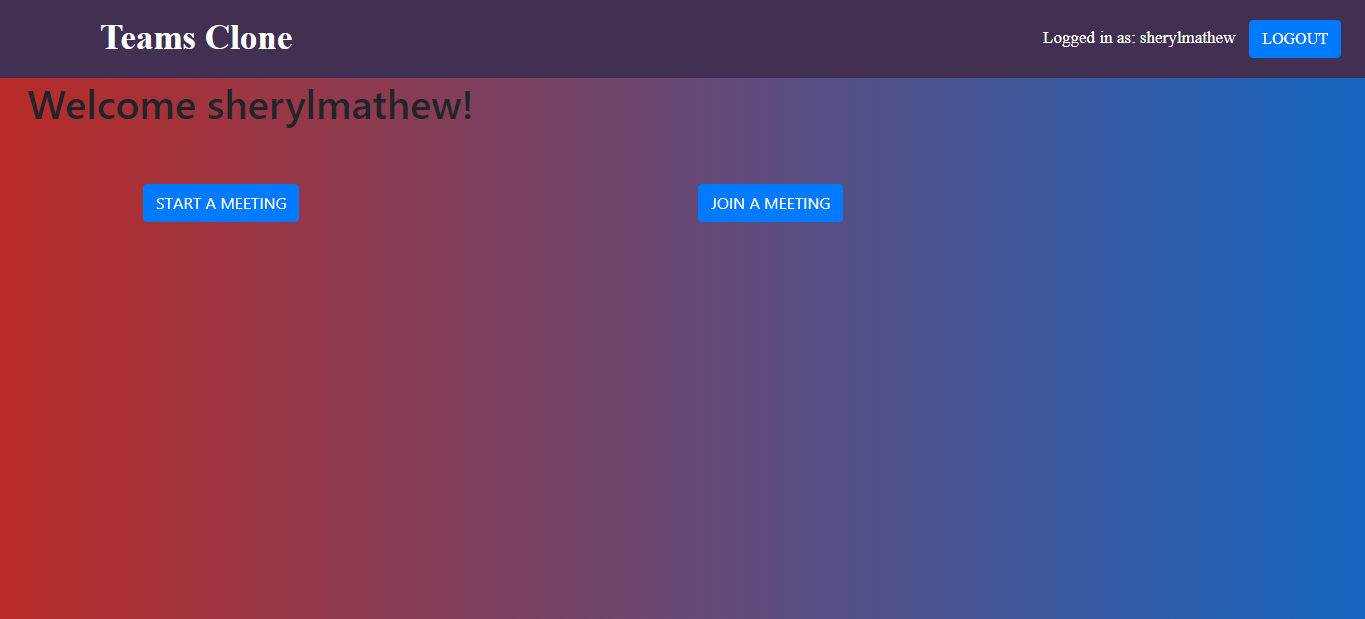 GitHub - sherylmathew11/Microsoft-Teams-Clone