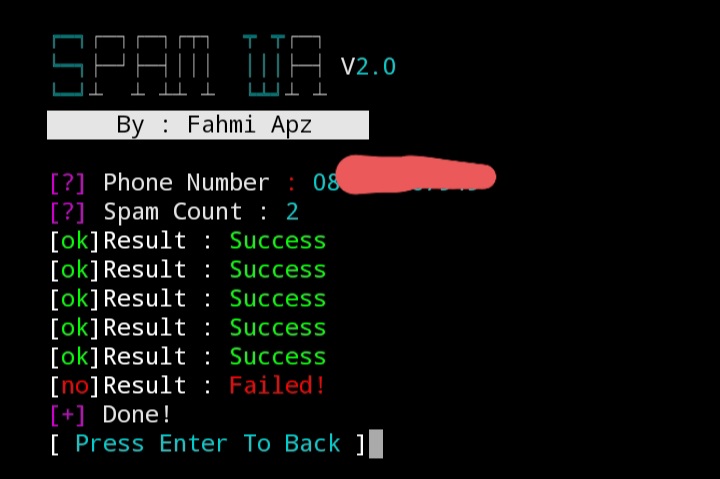 GitHub - BladeKnife/wa: Spam whatsapp
