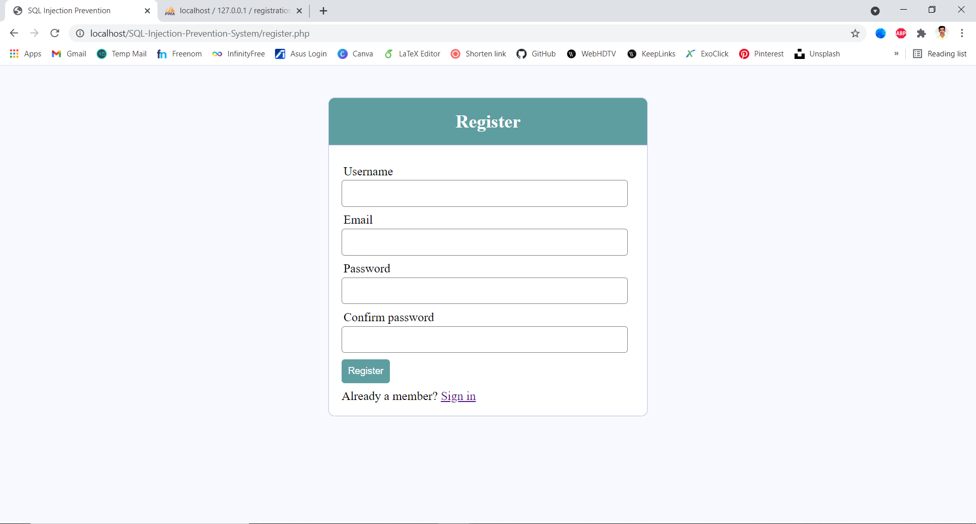 GitHub - PavankumarKokane/SQL-Injection-Prevention-System: SQL ... GitHub - PavankumarKokane/SQL-Injection-Prevention-System: SQL ...