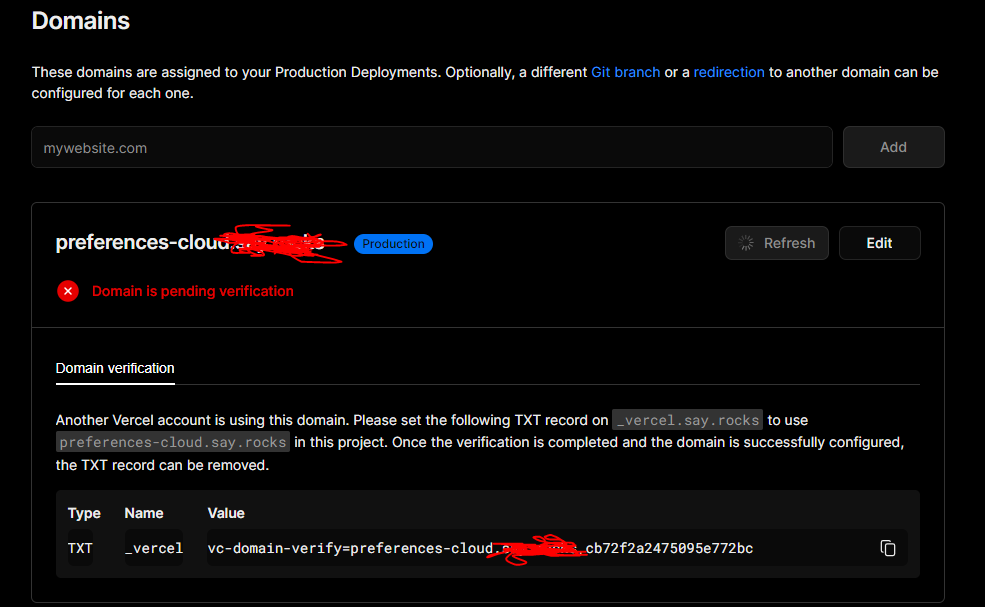Subdomains pointing to vercel.com are vulnerable · Issue #183 · EdOverflow/can-i-take-over-xyz ...