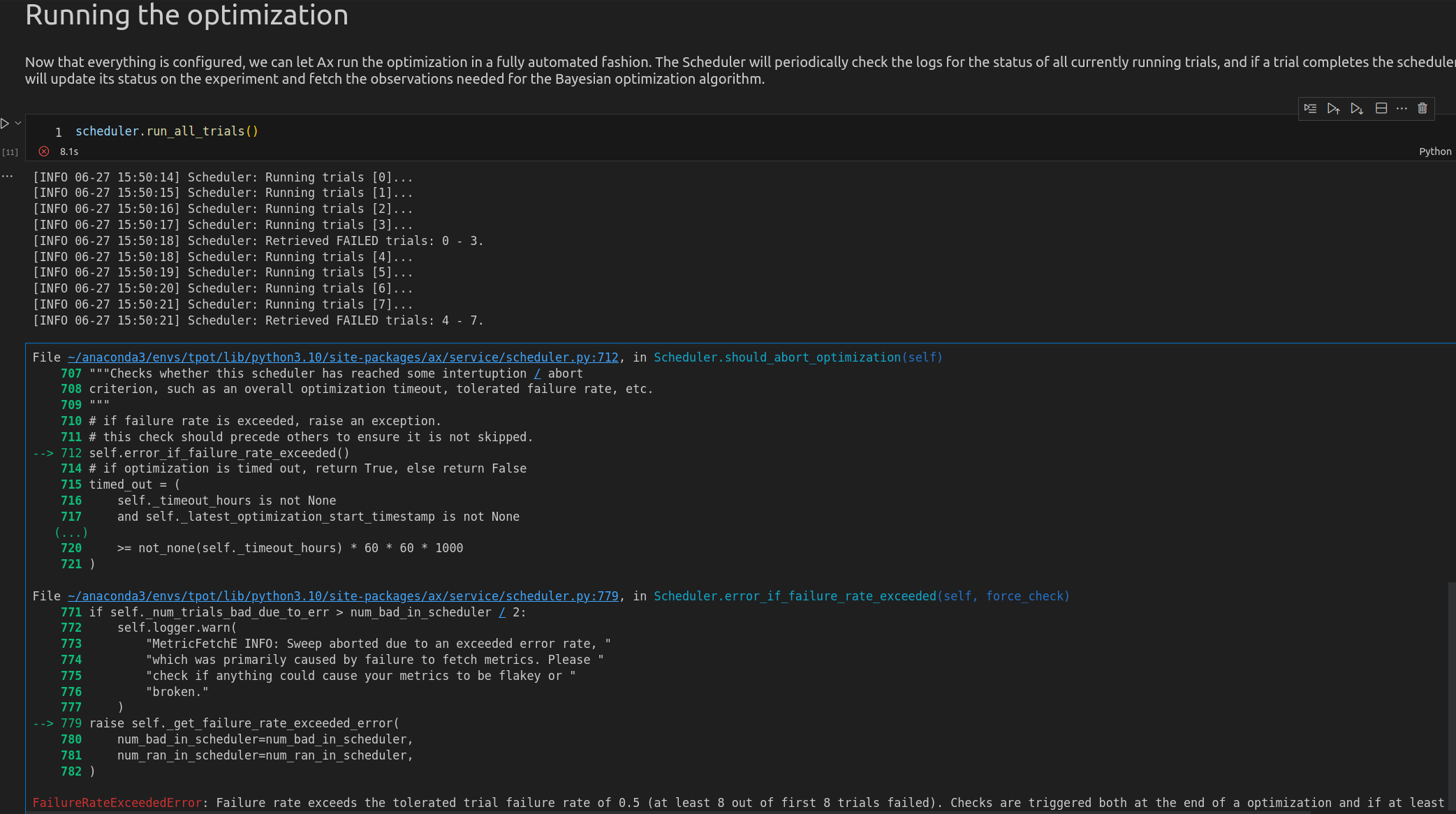 [BUG] - ax_multiobjective_nas_tutorial.ipynb fails · Issue #2493 · pytorch/tutorials · GitHub