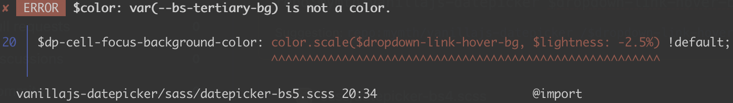 Support for bootstrap 5.3 - variable names breaking changes · Issue #146 · mymth/vanillajs ...
