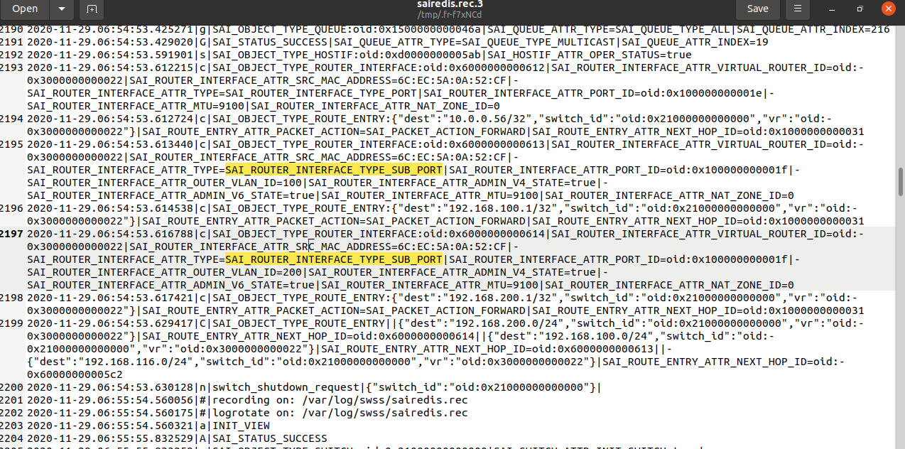 subinterface (subport) Error | switch crashing ! · Issue #714 · sonic-net/SONiC · GitHub