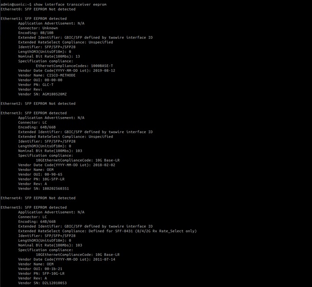 AS5712-54X operational status · Issue #5494 · sonic-net/sonic-buildimage · GitHub