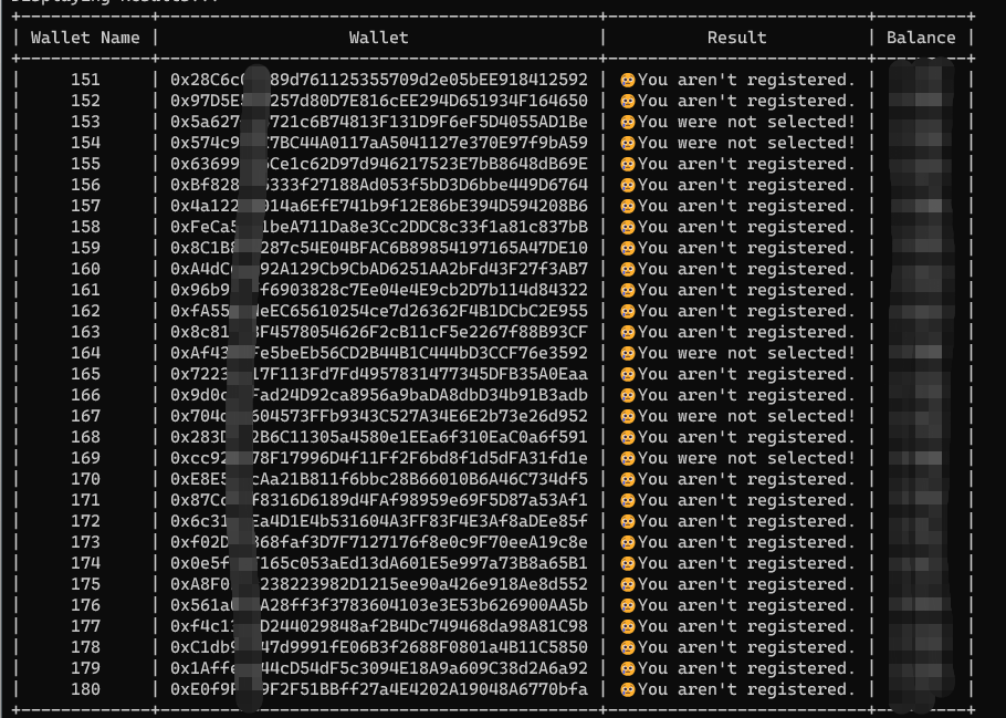 GitHub - websterhasnoheart/premint_checker: Check your premint results from a few commands away