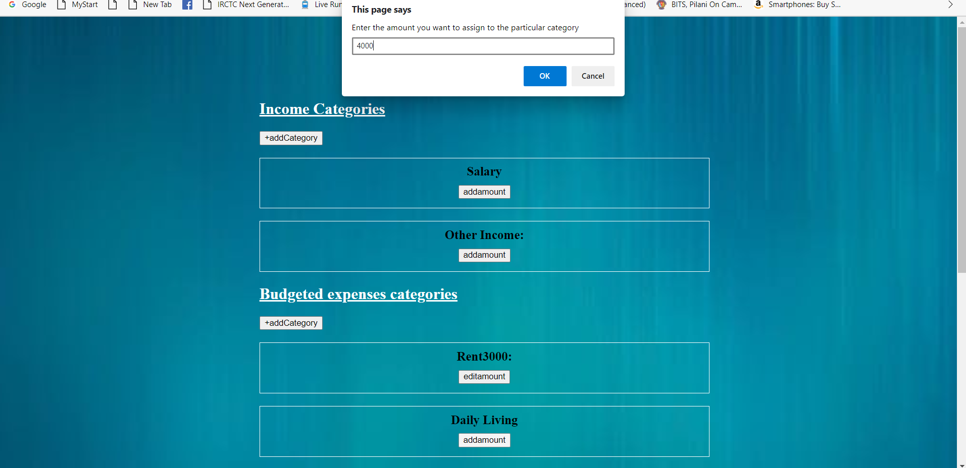 GitHub - r-teja/Budget-Management-System