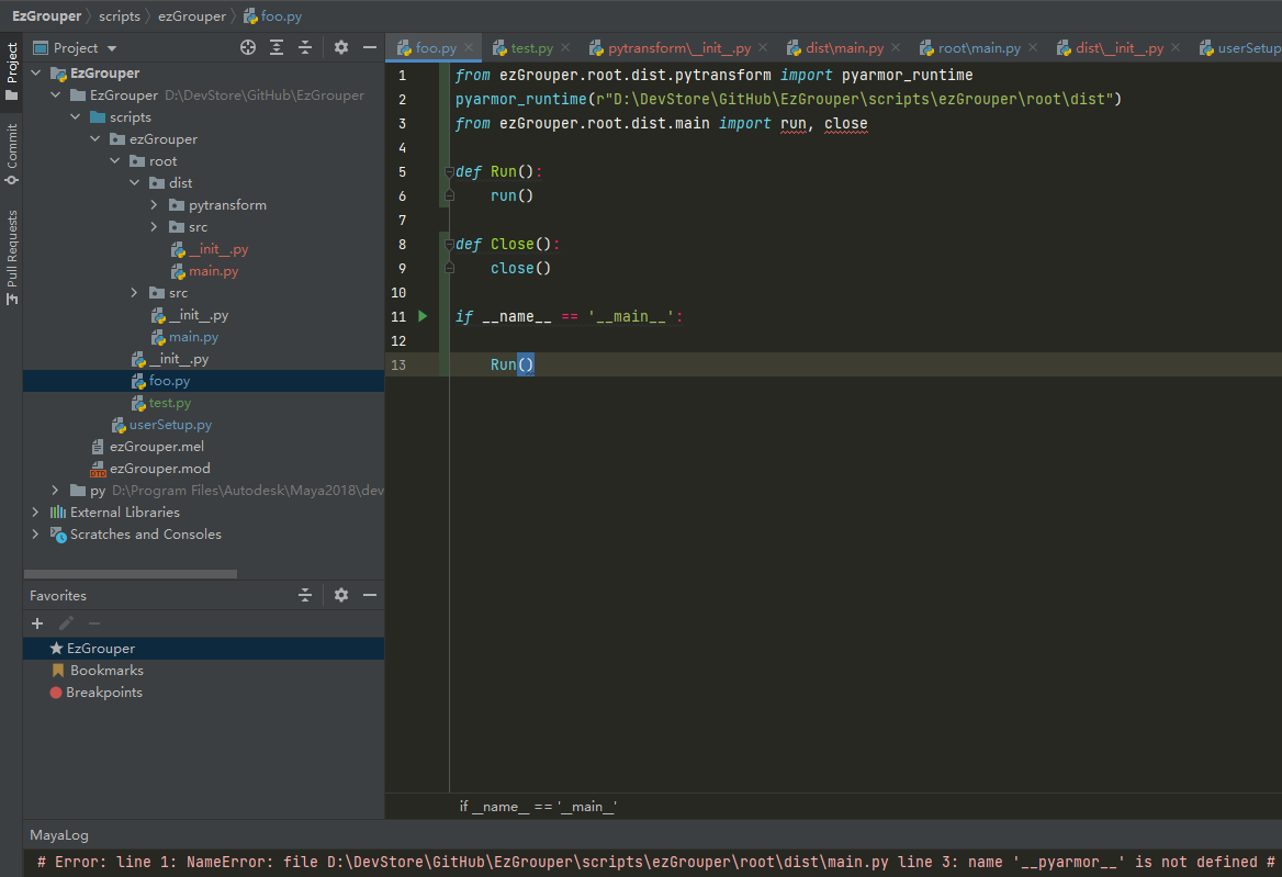 Could not find _pytransform? · Issue #636 · dashingsoft/pyarmor · GitHub