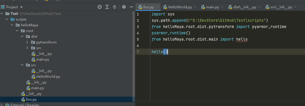 bootstrap code cause "Check restrict mode failed" · Issue #638 · dashingsoft/pyarmor · GitHub