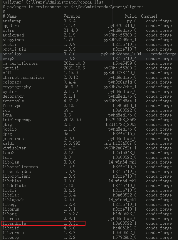 [BUG] Win10 OSError: sndfile library not found · Issue #426 · MontrealCorpusTools/Montreal ...
