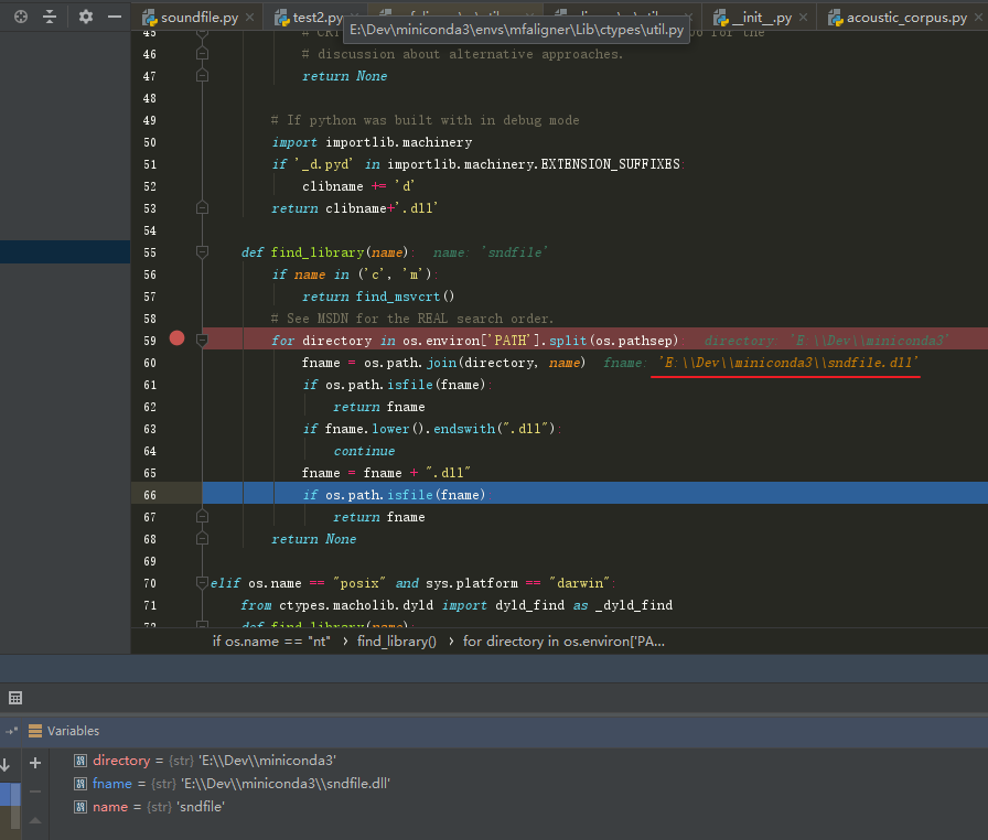 [BUG] Win10 OSError: sndfile library not found · Issue #426 · MontrealCorpusTools/Montreal ...