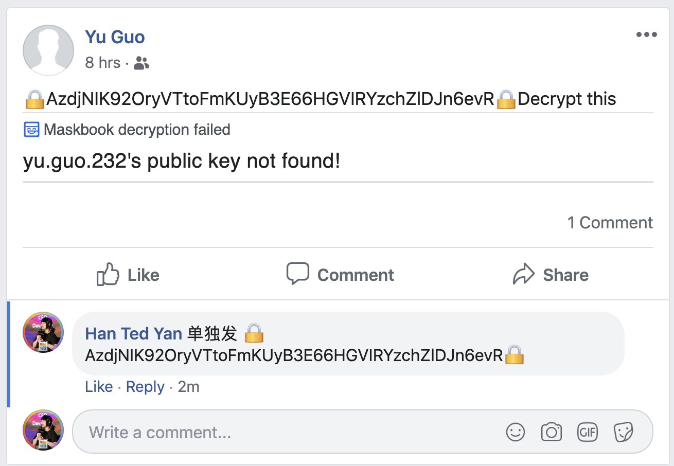 [Bug?] Problem when user post proof post & encrypted post in the same post · Issue #69 ...