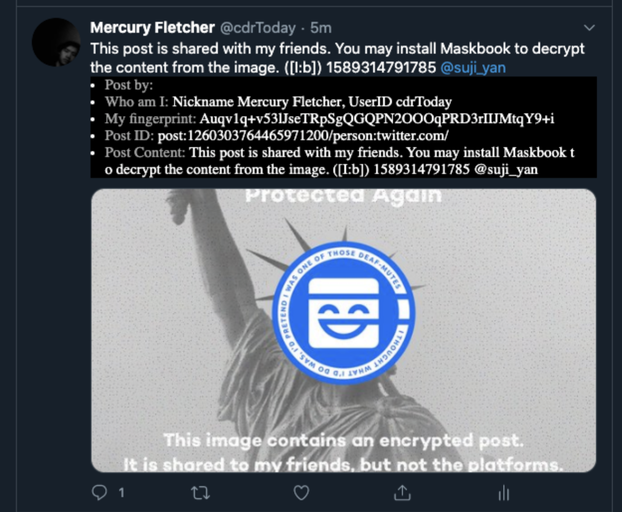 [Bug] Not able to decrypt image based payload (url based as well) on twitter · Issue #1081 ...