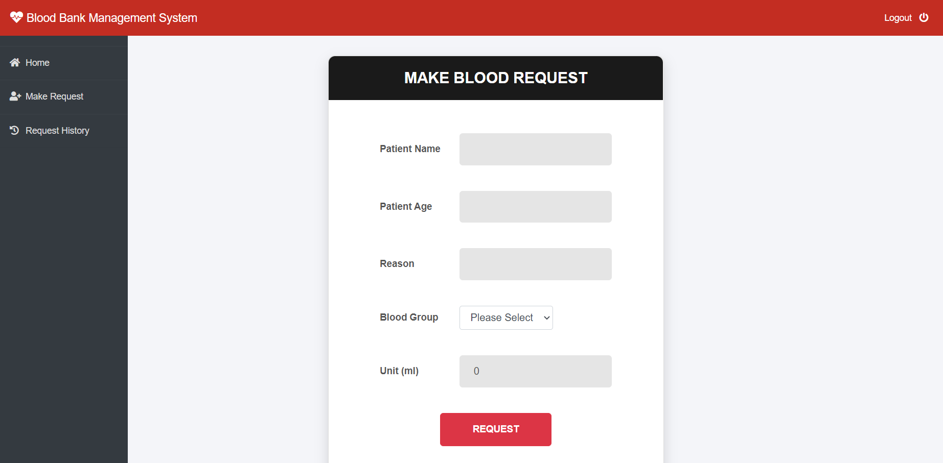 GitHub - yvrjprshr/blood-bank-system: It is a blood bank system using ...
