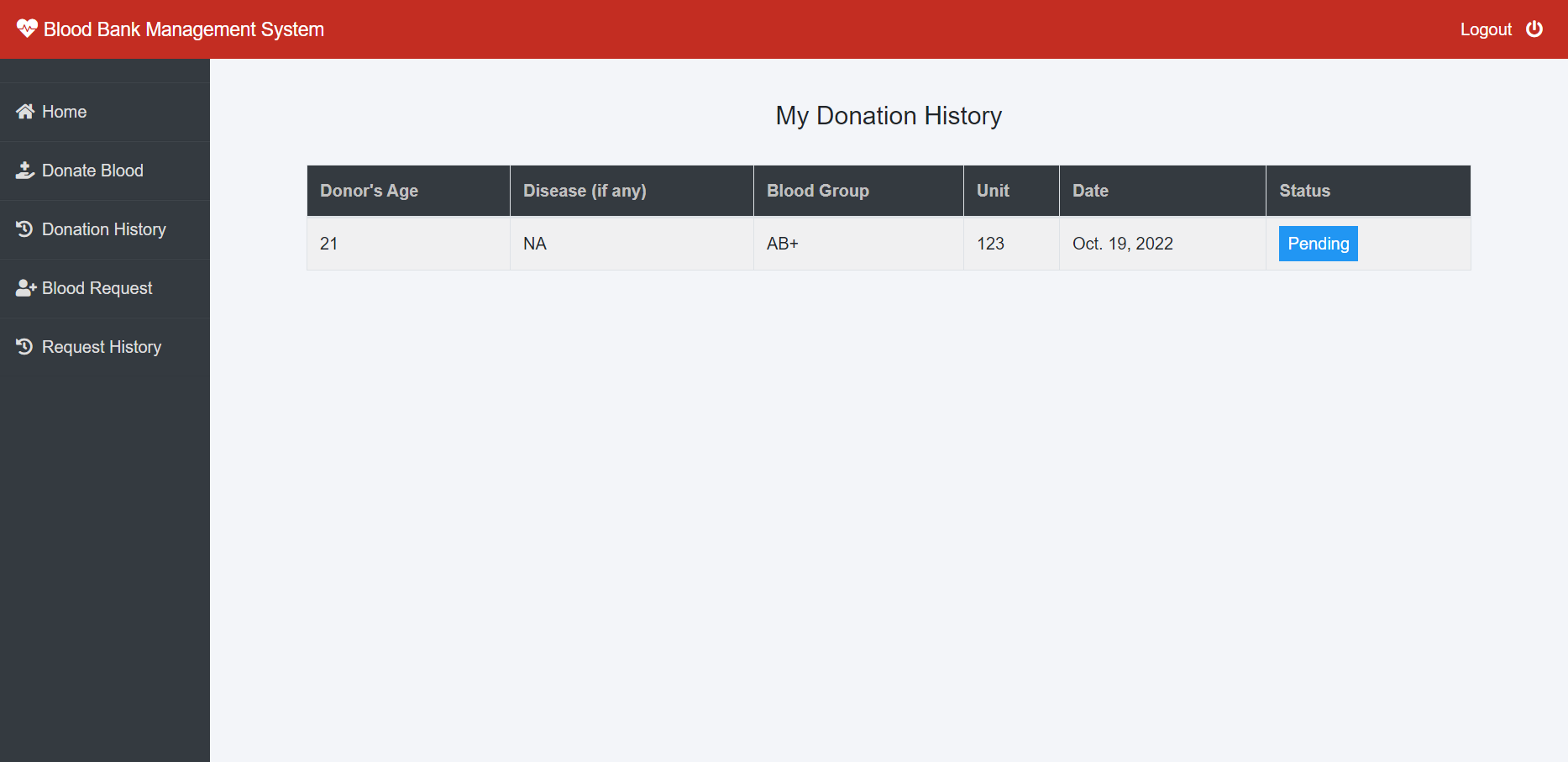 GitHub - yvrjprshr/blood-bank-system: It is a blood bank system using django