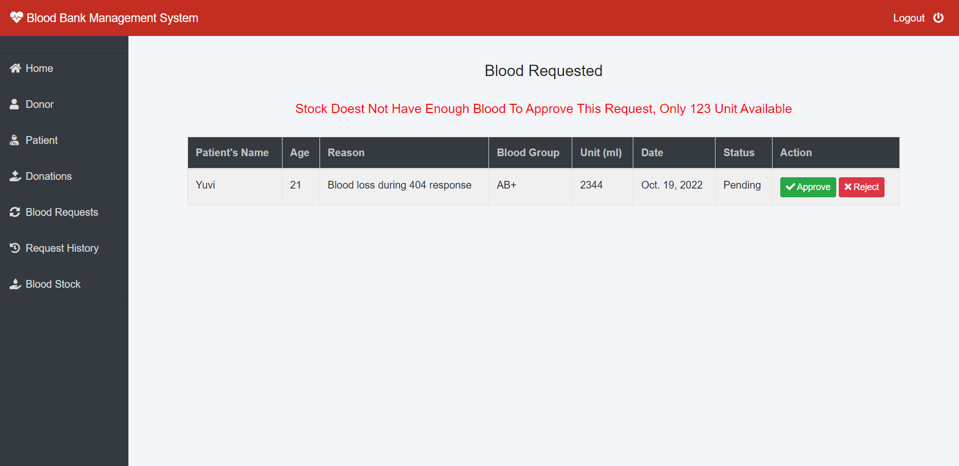 GitHub - yvrjprshr/blood-bank-system: It is a blood bank system using ...