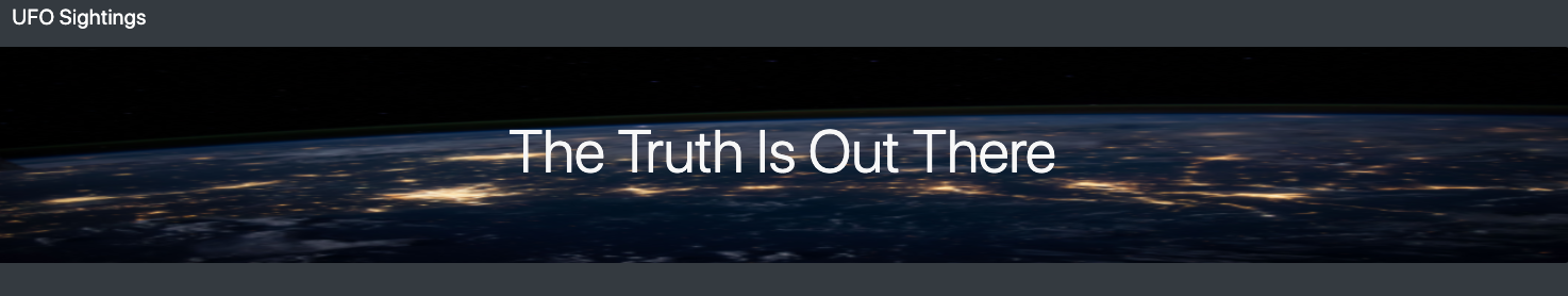 GitHub - josephthompson532/UFOs: The purpose of this analysis was to ...