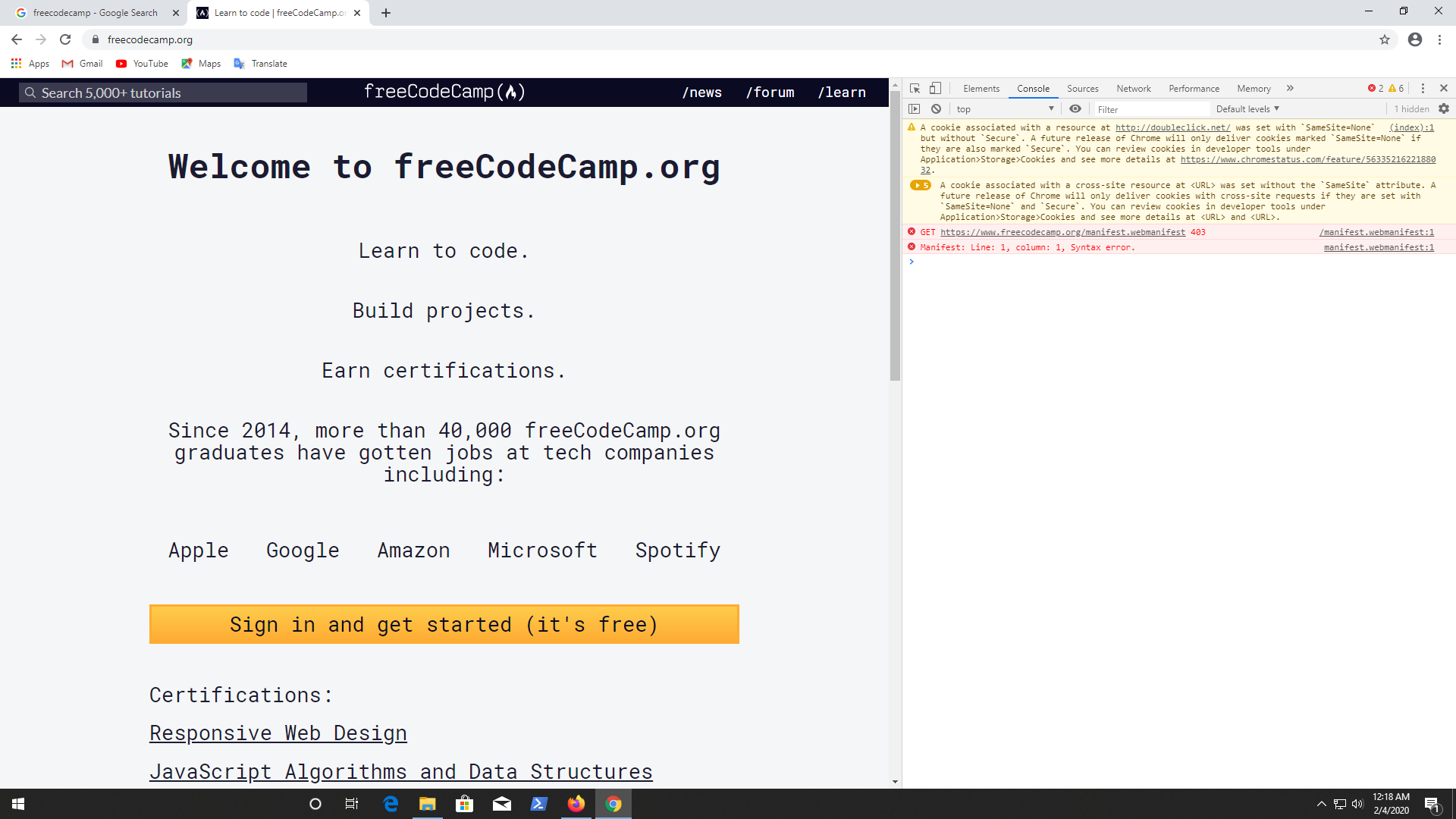 Can’t login to my fcc account using github. Need Help! · Issue #38151 · freeCodeCamp ...