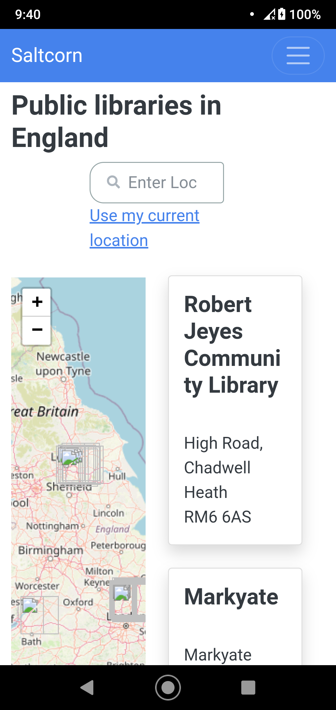 Map Pin Points from "leaflet-map" Module Not Loading Properly on Android Mobile App · Issue ...