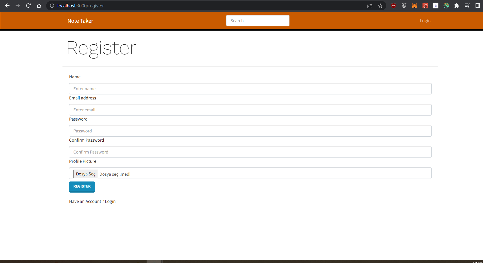 Github Therufet721notetaker 5023