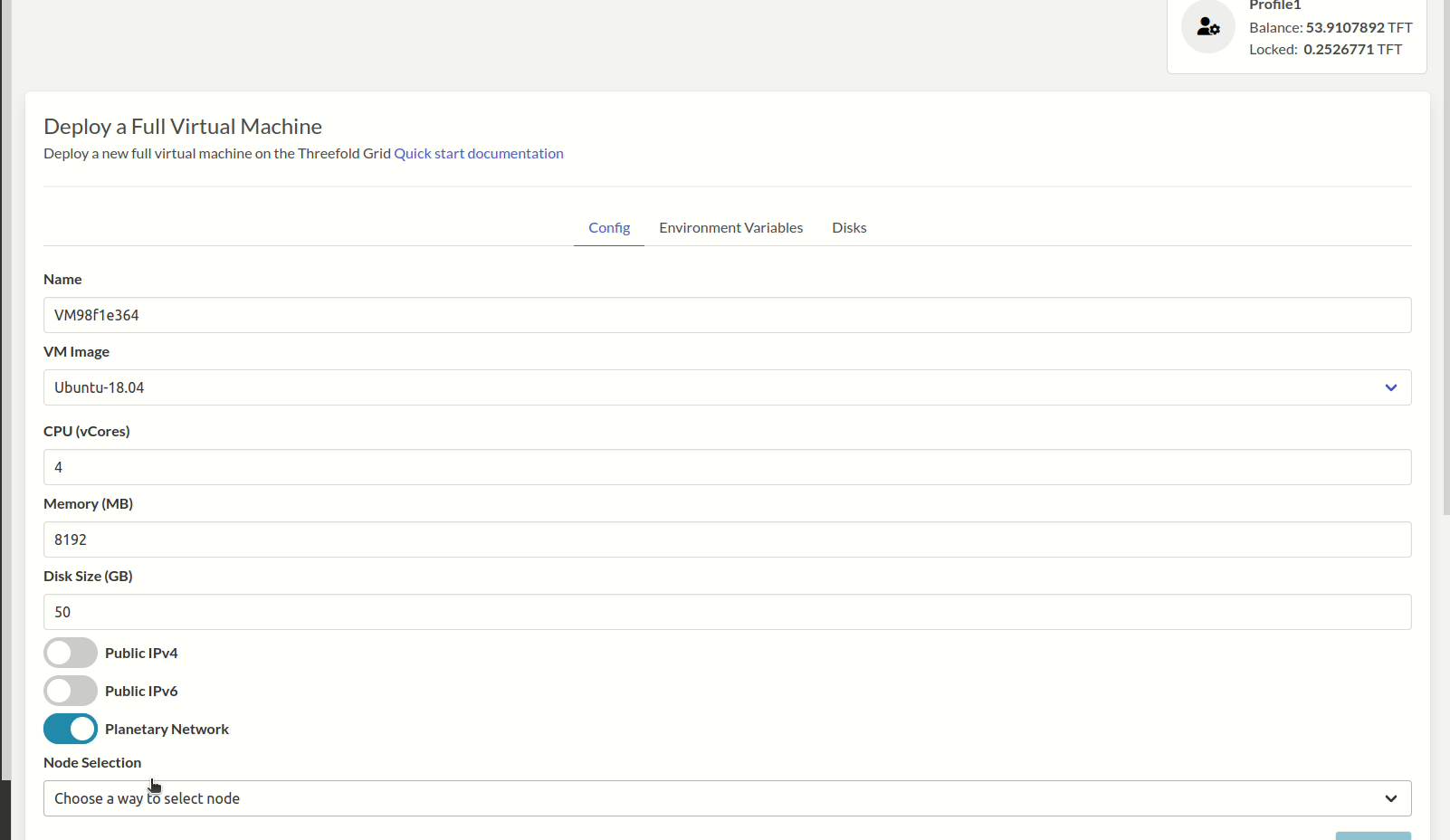 Rented node does not allow VM deployments · Issue #1059 · threefoldtecharchive/grid_weblets · GitHub