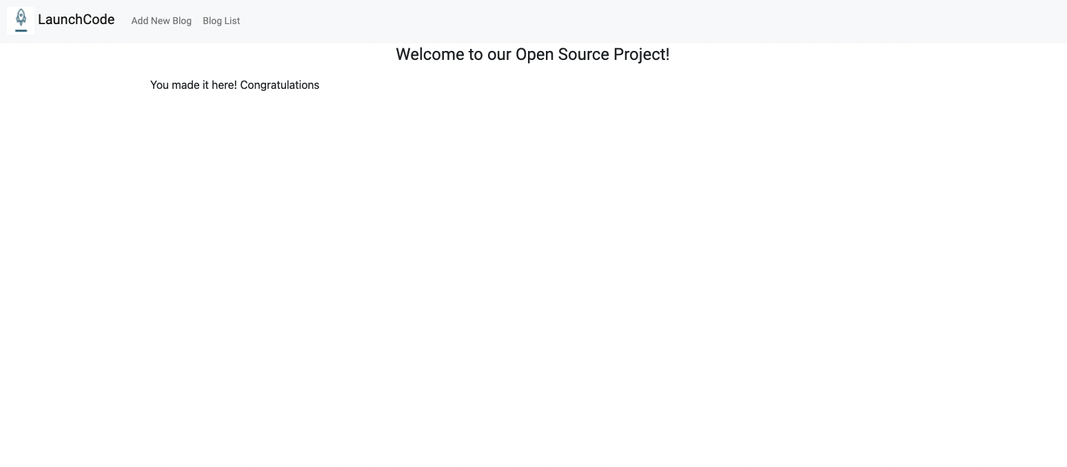 Home page should have some content to welcome users · Issue #58 ...