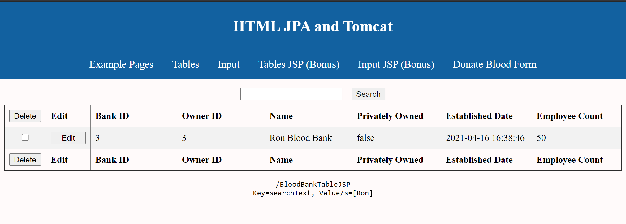 GitHub - feiqiong-deng/Simple-Blood-Bank-Project: Web application by use of NetBeans and Apache ...
