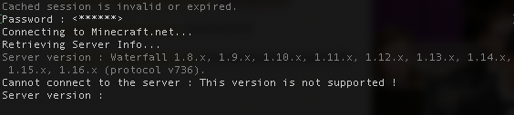 Auto relog issue: Version not supported · Issue #1148 · MCCTeam/Minecraft-Console-Client · GitHub
