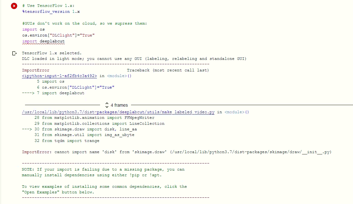 Impossible to use dlcrnet_ms5 for creating training dataset. · Issue #1399 · DeepLabCut ...