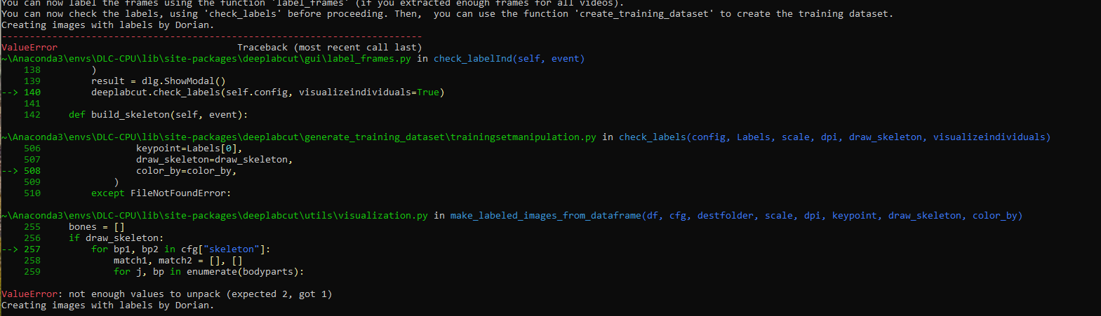 Labelling issue: impossible to check the labels. · Issue #766 ...