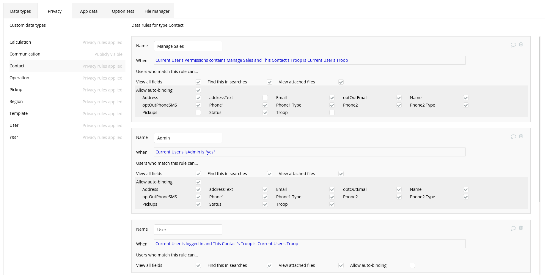 Feature: Database restriction by user · Issue #841 · saltcorn/saltcorn · GitHub