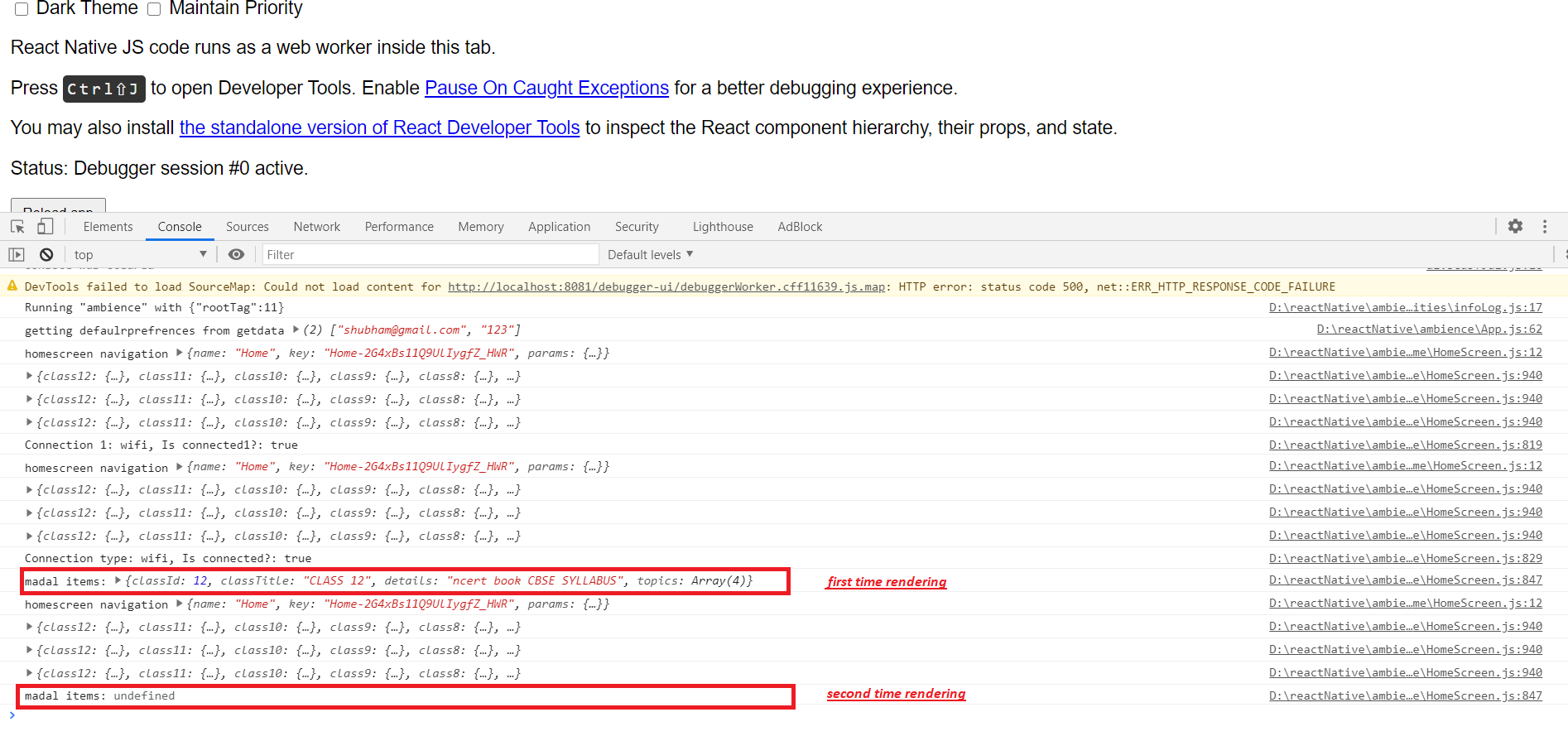 Cant Get Expected Output While Re Rendring · Issue 29935 · Facebookreact Native · Github