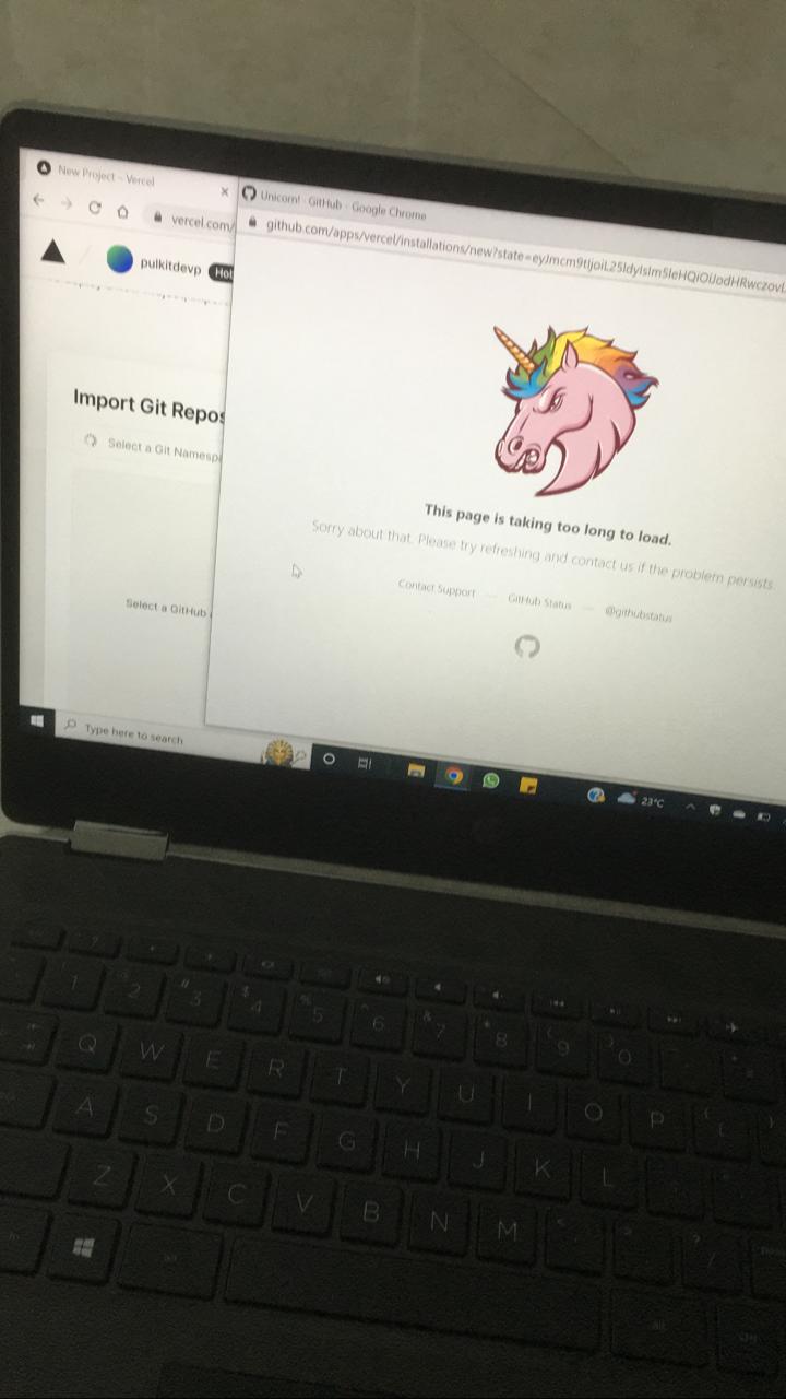 Not Able To Import Github Repository To Vercel Or Netlify · Community