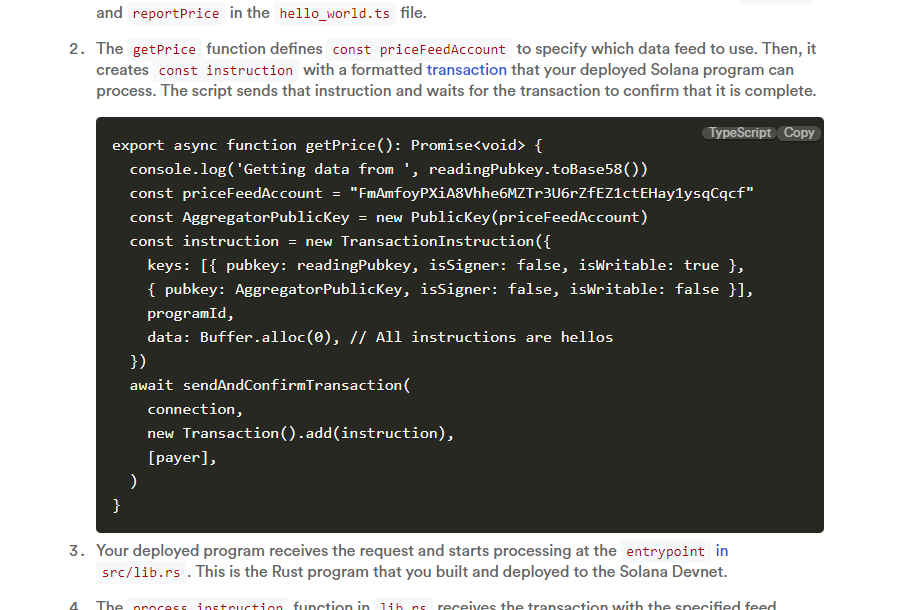 Consuming Data Feeds (Solana) no highlight · Issue #429 · smartcontractkit/documentation · GitHub