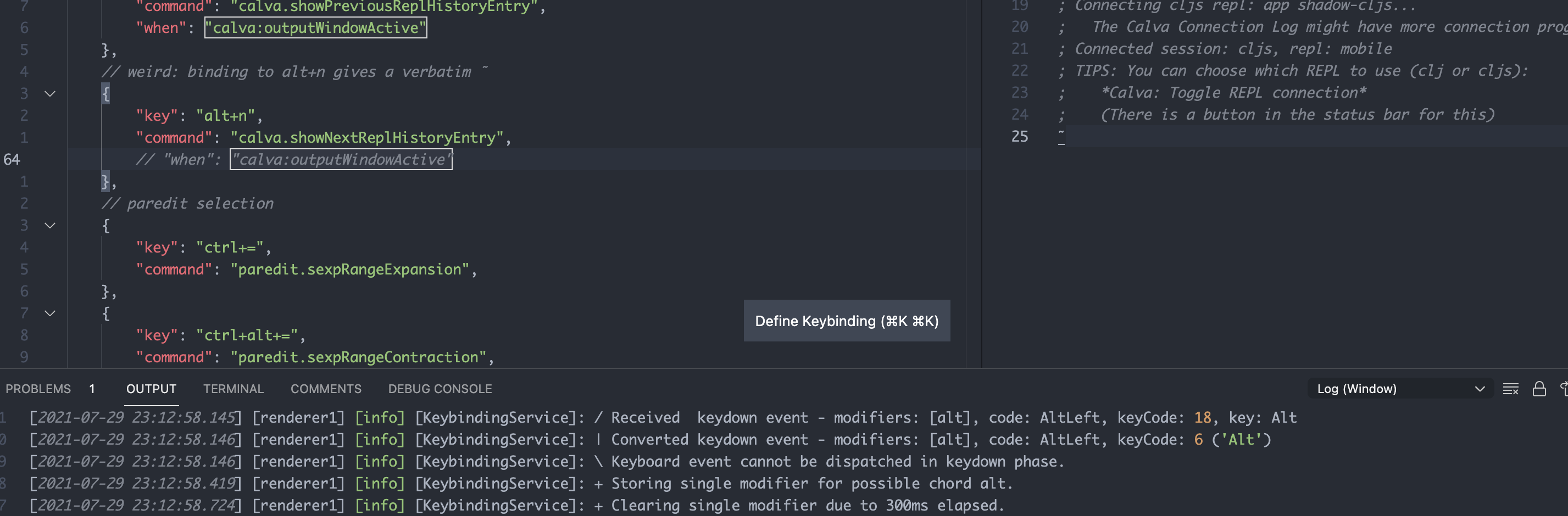 Cannot bind alt+n key · Issue #129531 · microsoft/vscode · GitHub