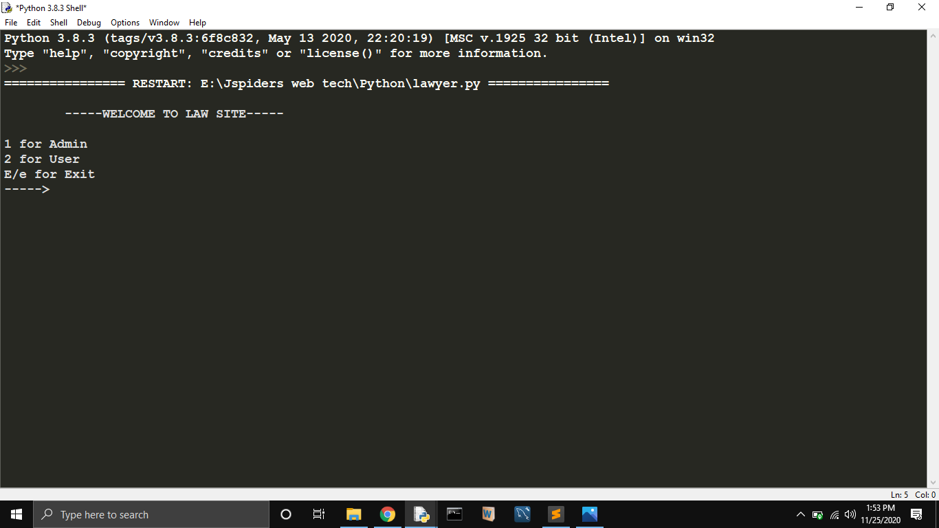 GitHub - monish-mnjds/Open-Law-Guide-using-Python-DB-api