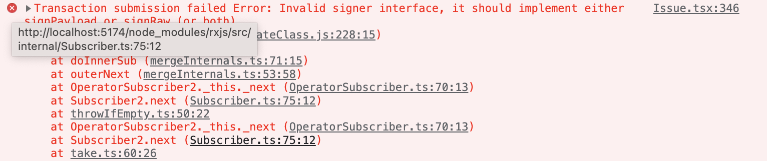 Submitting a transaction with a locally stored account not working · Issue #97 · pendulum-chain ...