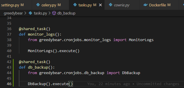 Backup for the PostgreSQL database · Issue #16 · intelowlproject/GreedyBear · GitHub