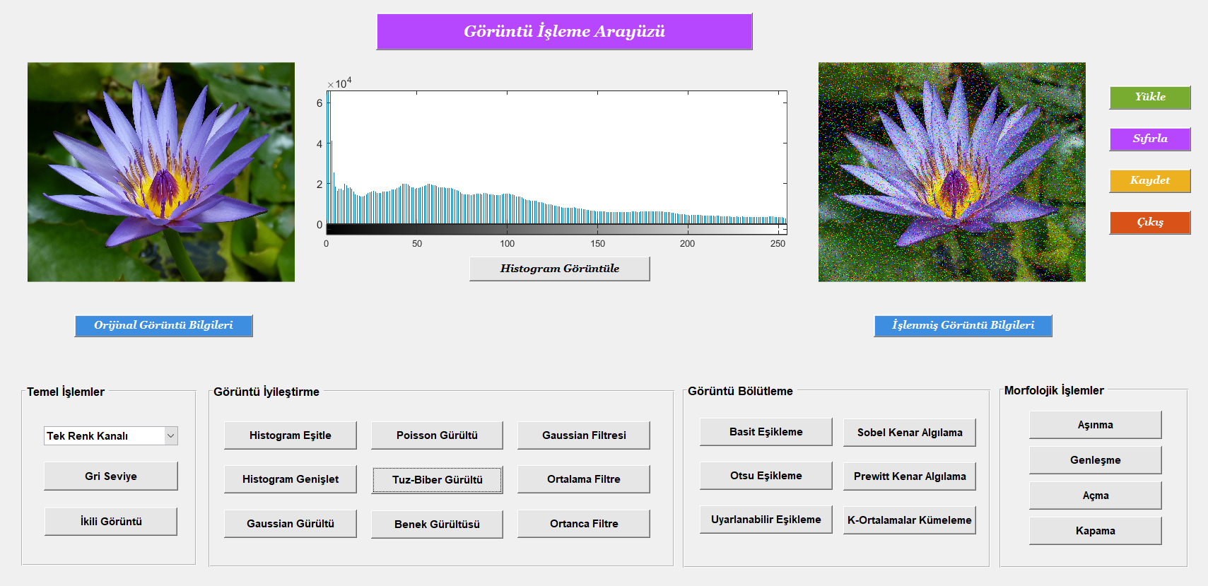 GitHub - devhns/image_processing_gui: Matlab - Görüntü İşleme Paneli