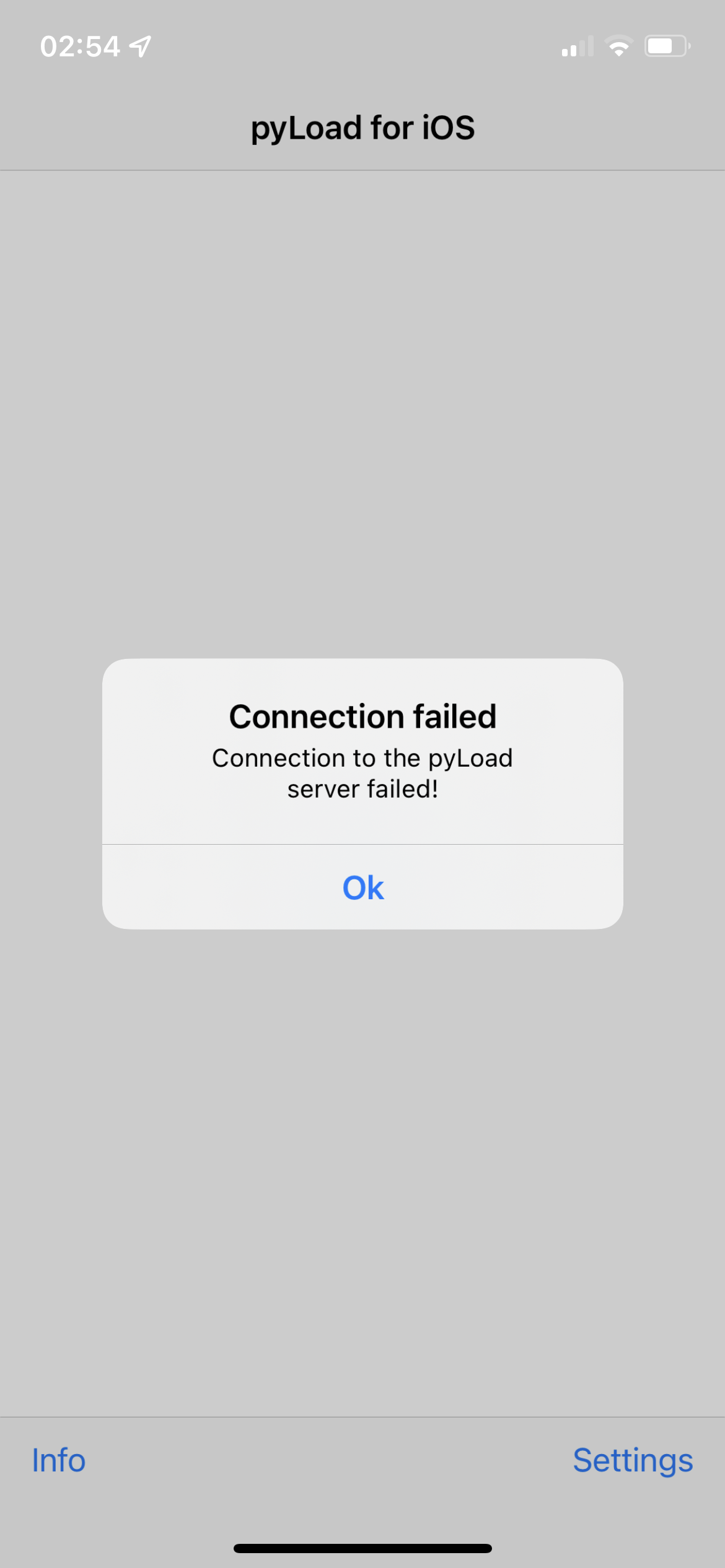 pyLoad for iOs: Connection failed · Issue #4065 · pyload/pyload · GitHub