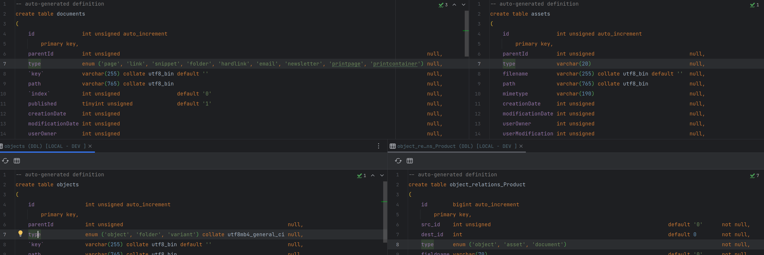 [Bug]: SQL Error "[HY000][1271] Illegal mix of collations for operation 'UNION'" after upgrade ...