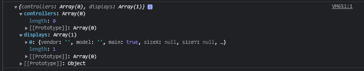 systeminformation will not deliver the data about GPU and displays while using "si.graphics ...