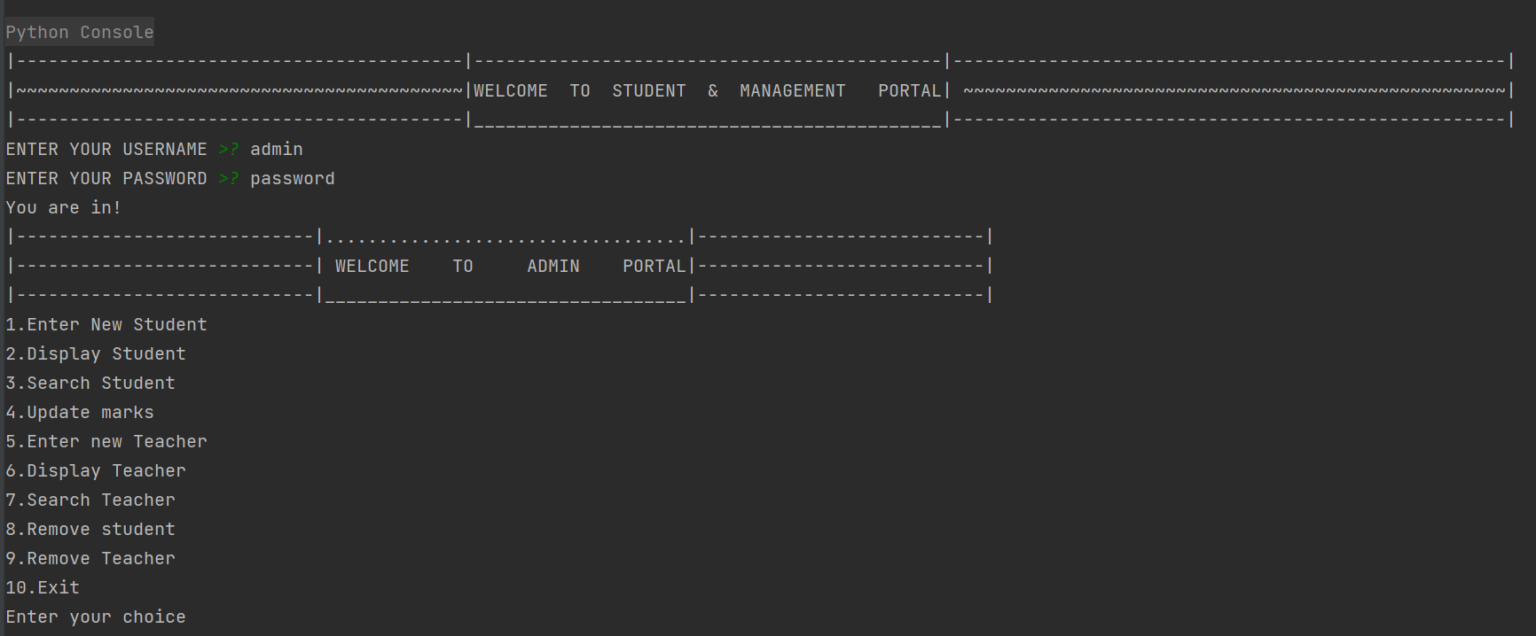GitHub - kumar-sai-21/PROJECT-ON-STUDENT-MANAGEMENT-SYSTEM: Student ...