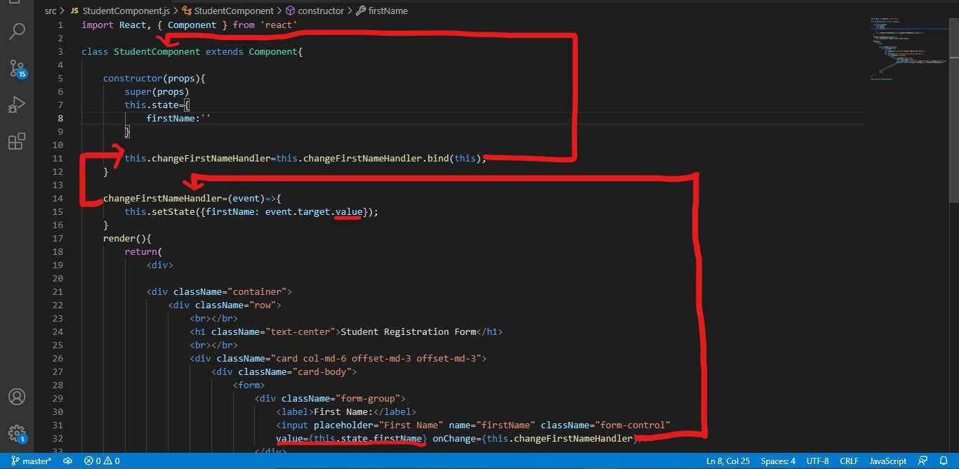 GitHub - oshgodage/Student-Registration-Form: Student Registration Form using React concept ...