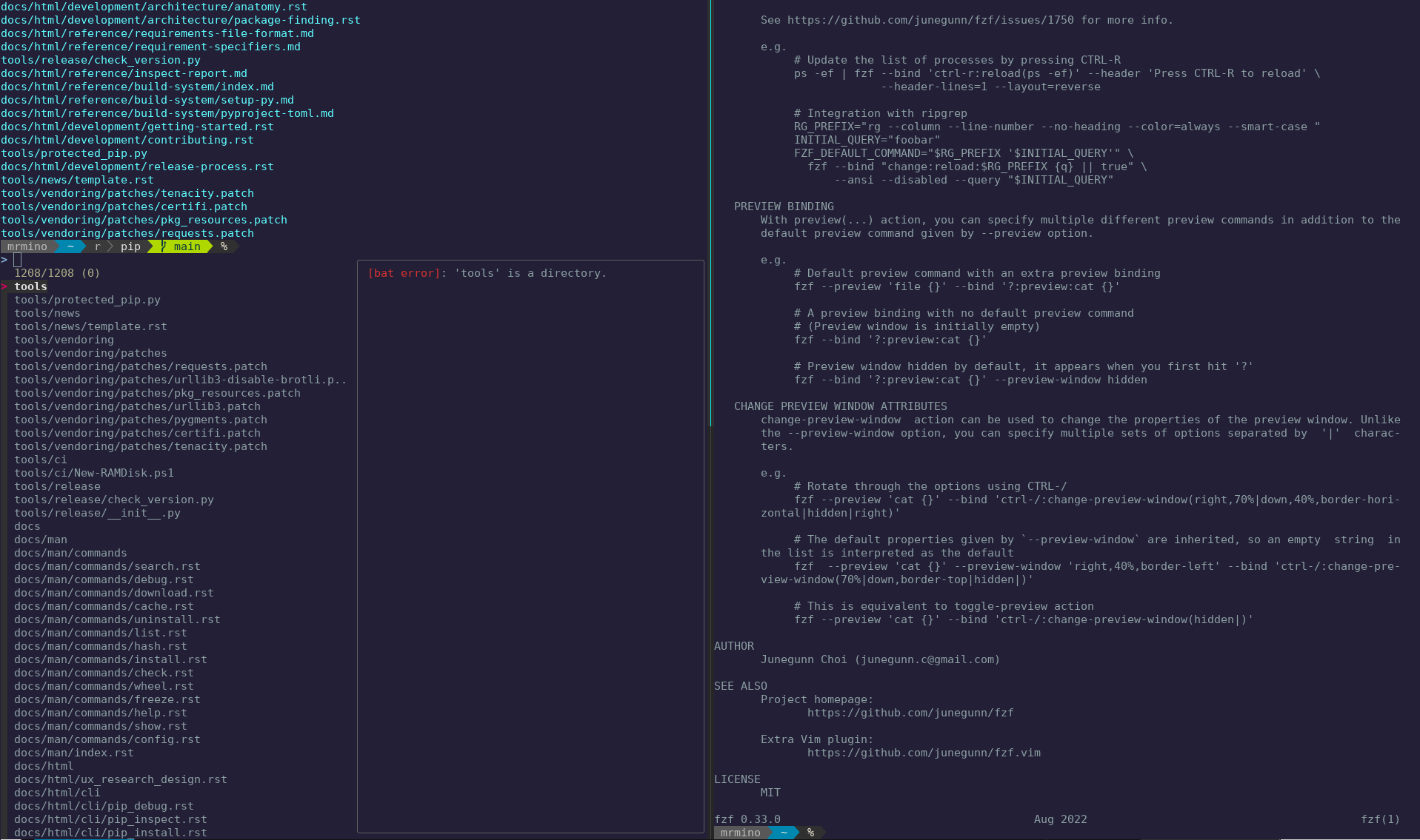 Making Fzf Keybindings Not Scroll The Terminal After Exiting 路 Issue