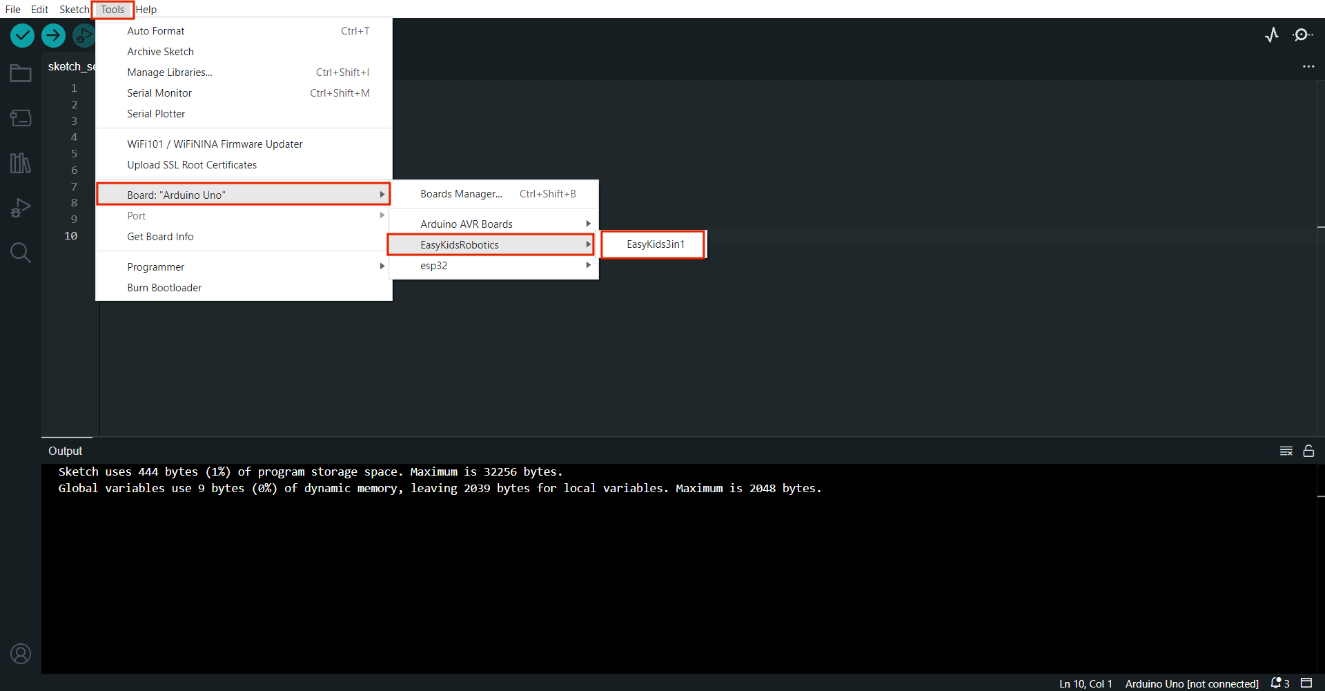 GitHub - EasyKidsRobotics/EasyKids3in1Robot: Library for Arduino IDE
