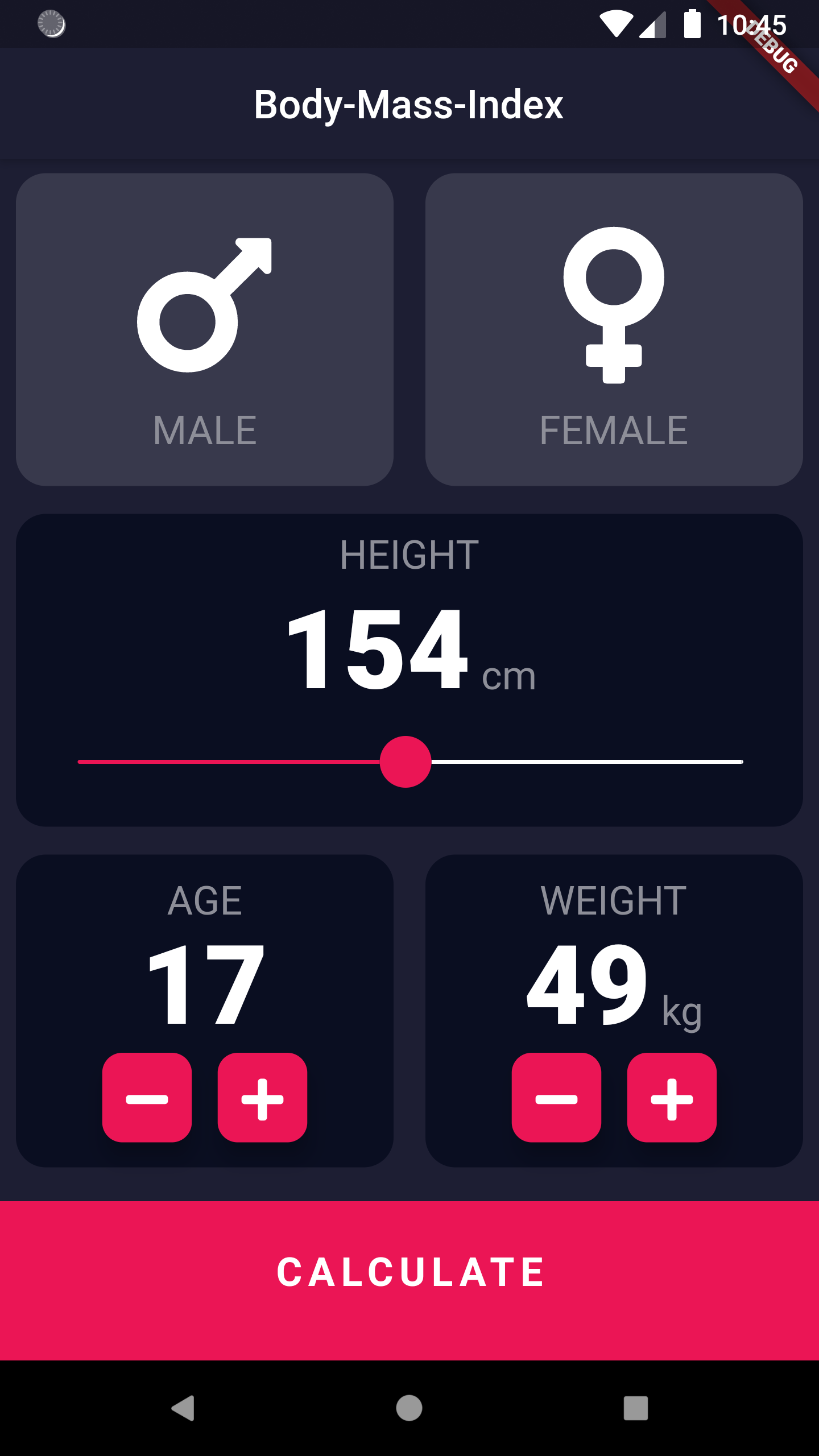 GitHub - caltermine/BMI-Calculator